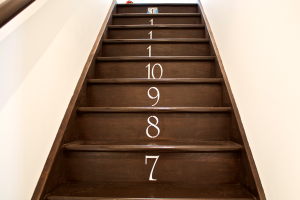 DIY Numbered Staircase... - Cynthia Weber Design